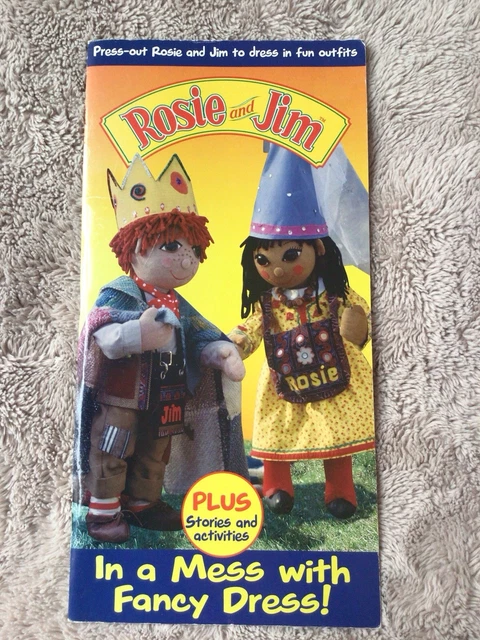 RARE VINTAGE ROSIE & Jim Fancy Dress Press Out Book Complete £12.99 ...