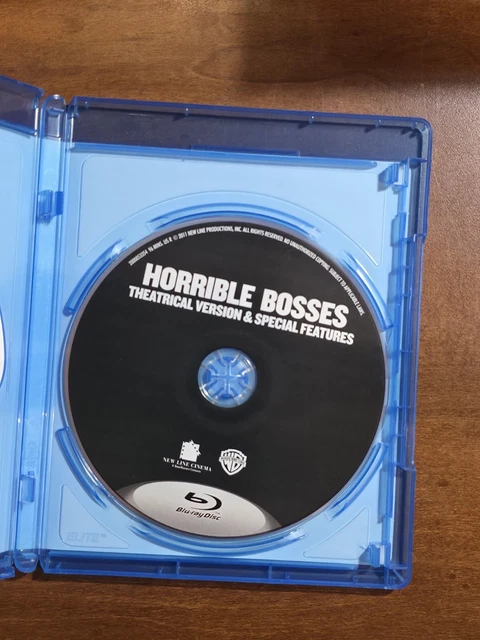HORRIBLE BOSSES (BLU-RAY, 2011, Totally Inappropriate Edition) $6.80 ...