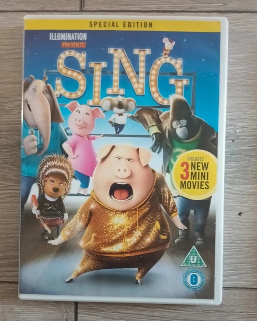 SING SPECIAL EDITION DVD £2.24 - PicClick UK