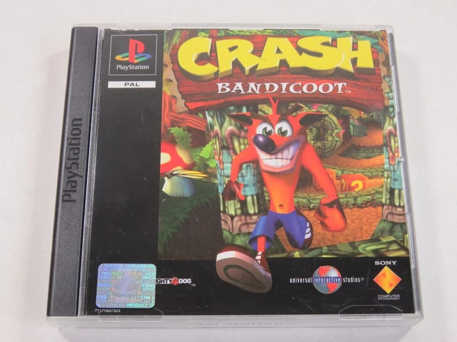 CRASH BANDICOOT SONY Playstation 1 (Ps1) Pal-Euro (Complete - Good ...