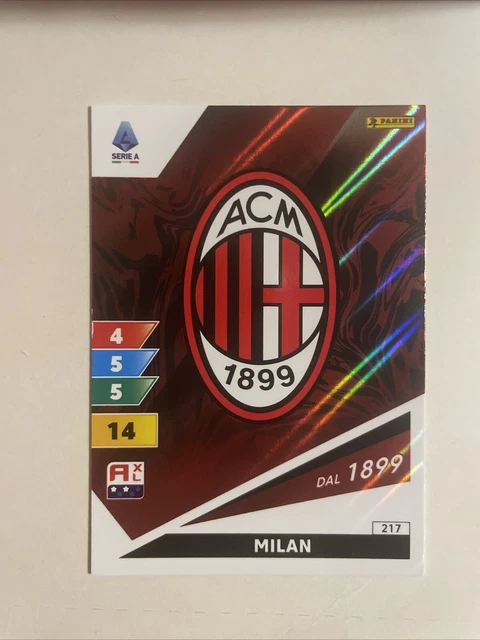 PANINI CALCIATORI ADRENALYN 2024-25 2025 CARD N.217 Logo Milan $6.00 - PicClick CA