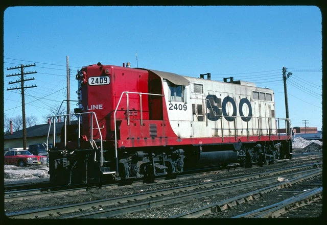 TOBOGGAN FERROVIAIRE ORIGINAL - SOO Soo Line 2409 Stevens Point WI 3-9-1985 EUR 5,57 - PicClick FR