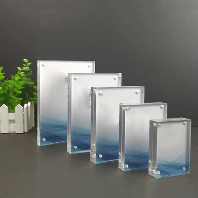CONTEMPORARY ACRYLIC FRAME Set Holds Certificates Safely Versatile ...