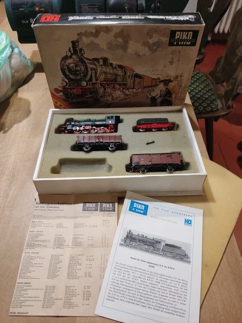 PIKO LÄNDERBAHNZUG 1913 Güterzug mit G 8¹ der K.P.E.V. EUR 49,99 - PicClick DE