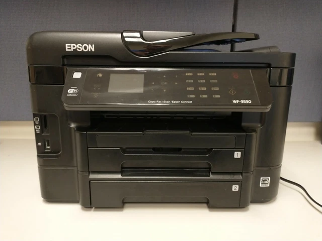 EPSON WORKFORCE WF-3530 Wireless All-in-One Copier Scanner Printer EUR ...