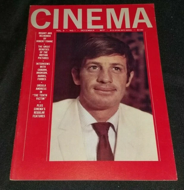 CINEMA MAGAZINE DECEMBER 1965 James Coburn Charles Bronson Bryan Forbes ...