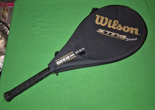 WILSON STING COMP High Beam Tennis Racket PWS Graphite Composite 100 sq ...