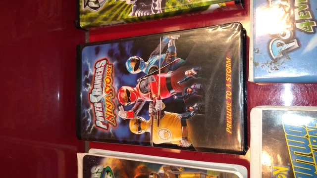 KIDS VHS POKEMON Power Rangers Time Force Wild Force MewTwo 4Ever Ninja ...