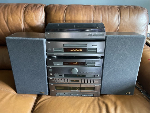 JVC DR-E45L + XL-E45 + SP-E45TN HIFI STACK SYSTEM - No Remote! £100.00 - PicClick UK