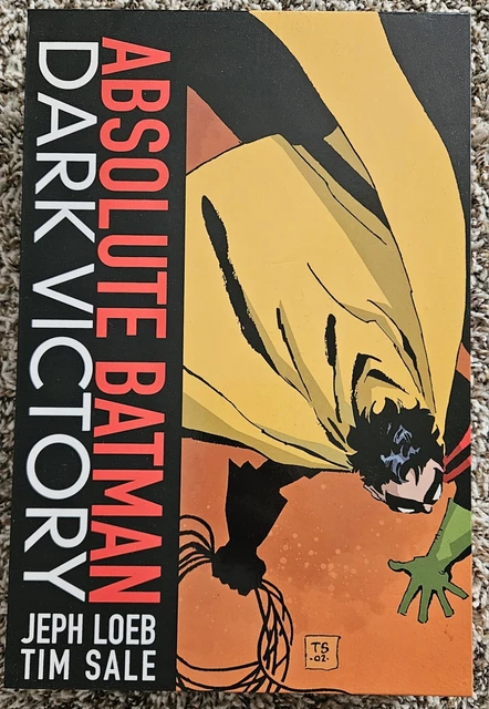 ABSOLUTE BATMAN: DARK Victory by Jeph Loeb- Tim Sale (DC Comics, 2012 ...