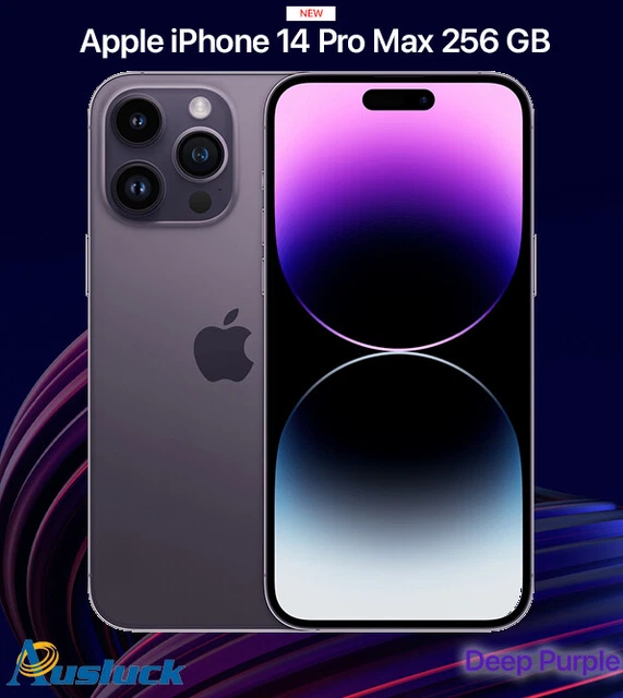 APPLE IPHONE 14 PRO MAX 256GB DEEP PURPLE MQ9X3ZP/A MODEL NEW "AUSLUCK" $2,199.00 - PicClick AU