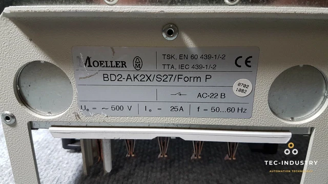 KLÖCKNER MOELLER BD2-AK2X/S27/FORM P Abgangskasten 500V 25A EUR 299,00 - PicClick DE