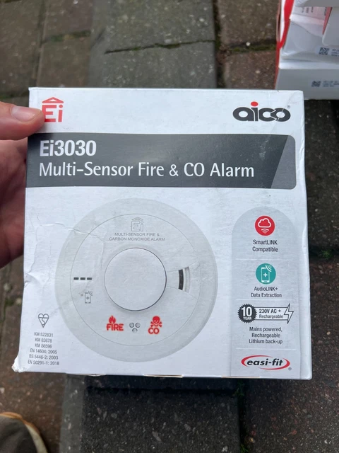 ALARME INCENDIE ET Co Multi-Capteurs Aico Ei3030 - Expiration 2034 EUR ...