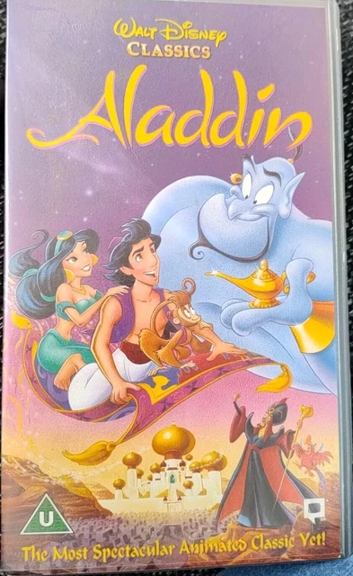 ALADDIN VHS, WALT Disney Classics VHS Video Tape, 1994 Classic £6.96 ...