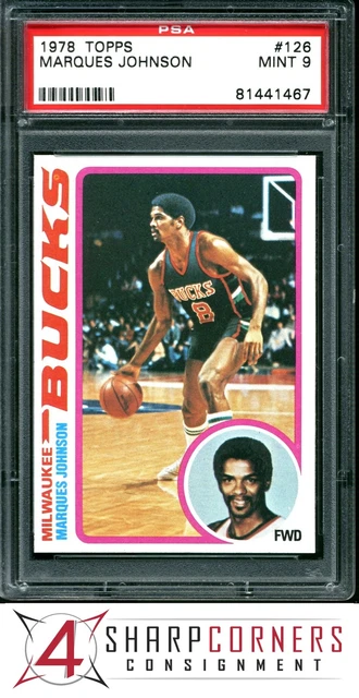 1978 TOPPS #126 Marques Johnson Rc Bucks Psa 9 EUR 3,04 - PicClick FR