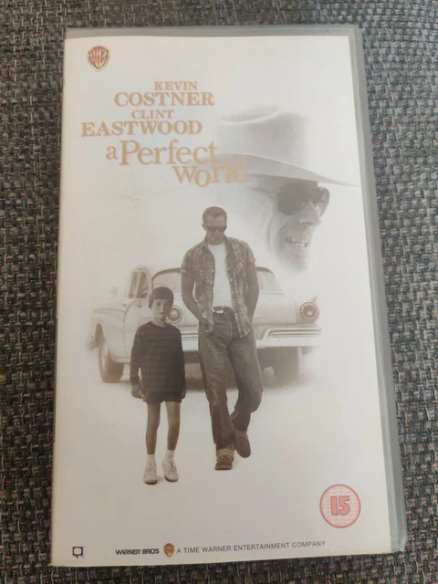A PERFECT WORLD (VHS) Kevin Costner Clint Eastwood Laura Dern Lennie ...