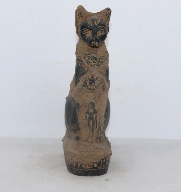 RARE ANCIENT EGYPTIAN ANTIQUE Mummified Bastet Cat Bast Pharaonic ...