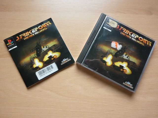STRIKEPOINT - THE Hex Missions // Playstation PS1 komplett mit ...