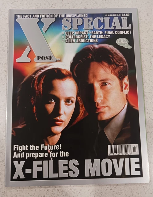XPOSE MAGAZINE SPECIAL#1 1998 Xfiles Gillian Anderson David Duchovny ...