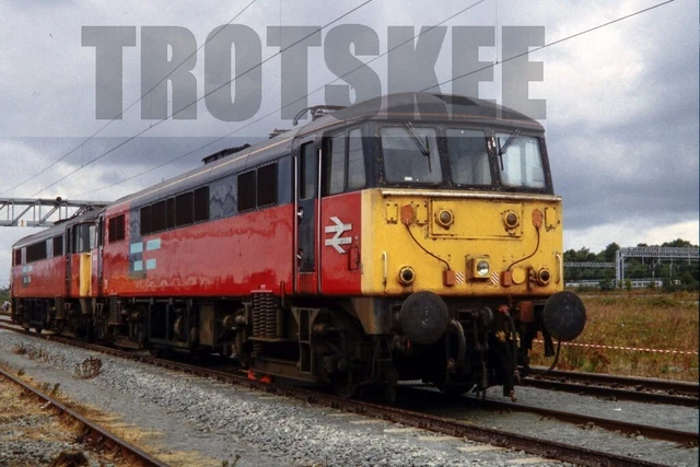 35MM SLIDE BR British Rail Electric Loco Class 86 86430 Crewe 1995 ...
