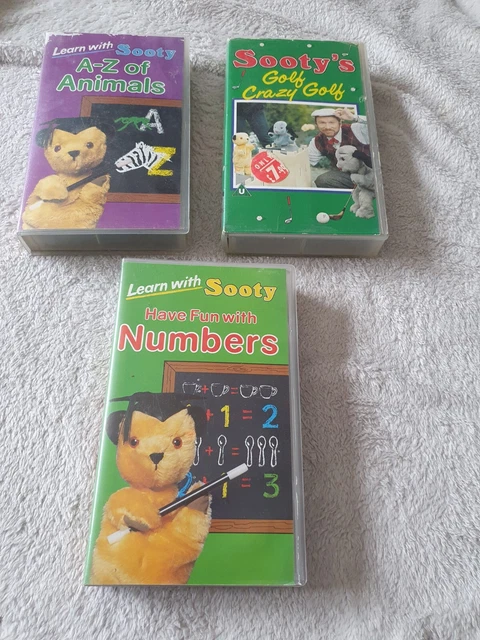VINTAGE KIDS SOOTY VHS Bundle X3 Video Tapes TV Programmes Children's £ ...