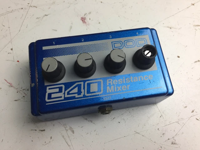 [USED] DOD 240 Resistance Mixer - WORKING - missing one knob cap $86.60 ...