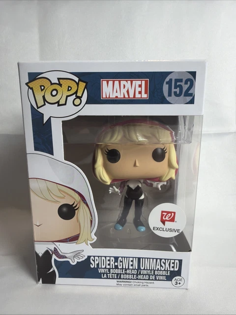 FUNKO POP!🔥MARVEL🔥SPIDER-MAN🔥SPIDER-GWEN UNMASKED🔥 #152🔥Vinyl Figure £12.69 - PicClick UK