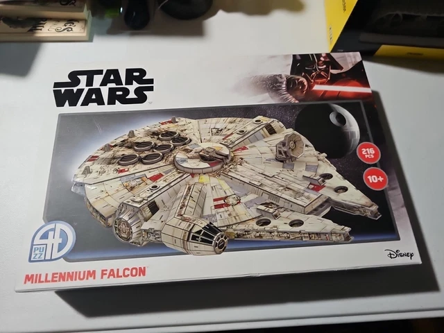 KIT DE MODÉLISATION en carton Star Wars Millennium Falcon Puzz4D puzzle ...