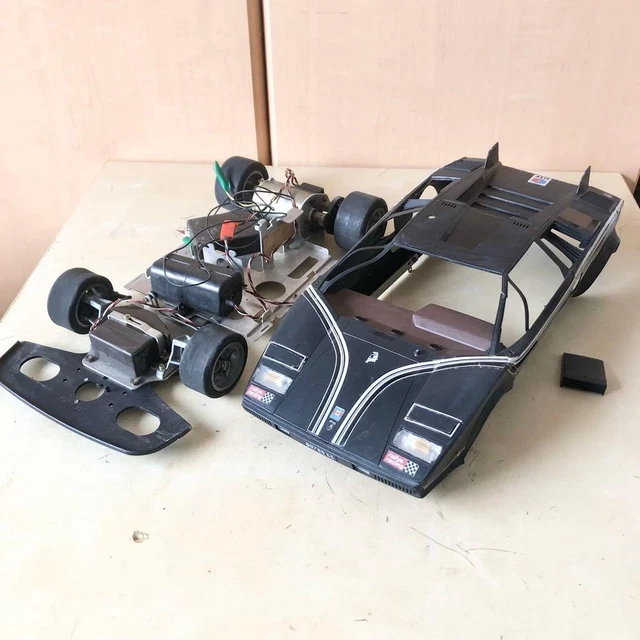 INTAGE TAMIYA RC Black Countach Need repair £329.26 - PicClick UK