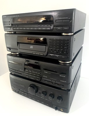 KENWOOD 4 STACK HiFi System Separates A-45 X-45 T-85L DP-950 Hi Fi with ...