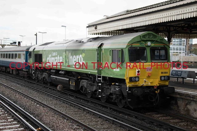 UK RAILWAY PHOTOGRAPH Of Class 66 Locomotive 66004. Rm66-1205 £1.70 ...