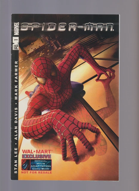 SPIDER-MAN: THE OFFICIAL Movie Adaptation #1 Marvel | Walmart Exclusive ...