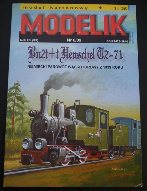 MODELIK 6/2009 - Dampflokomotive Bn2t+t Henschel T2-71 EUR 22,00 ...