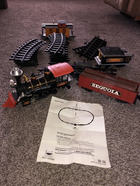 Vintage New Bright Train Set FOR SALE! - PicClick UK