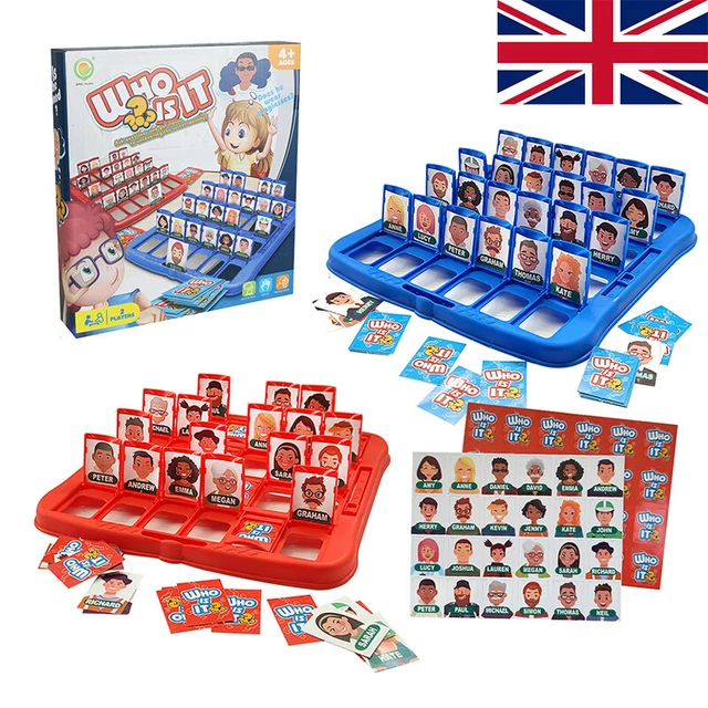 Wavelength Board Game Guess Who Is It ? Guess Who Game Family Board ...