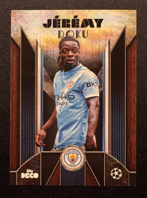 TOPPS DECO 2025/26 | Base Card | Jeremy Documentary | Manchester City £ ...