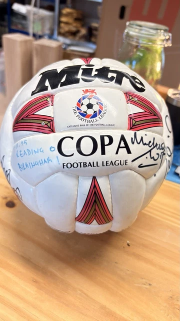READING FC MATCH Ball. Autographed Football. Reading Vs Birmingham 11 ...