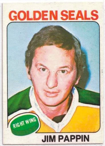 1975/76 O-PEE-CHEE HOCKEY : #234 Jim Pappin California Golden Sceaux ...