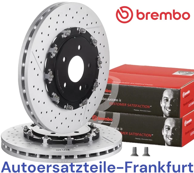 2X BREMBO BRAKE discs FRONT MERCEDES-BENZ CLK C209 A209 55 AMG / DTM SLK R171 £465.08 - PicClick UK