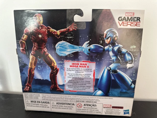 MARVEL VS. CAPCOM Infinite Figures: Iron Man vs Mega Man X! $22.00 ...
