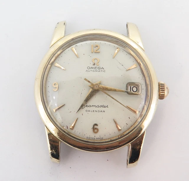 VINTAGE 1960 OMEGA Seamaster Steel GC Auto C.503 Wrist Watch 2846 RUSTY ...