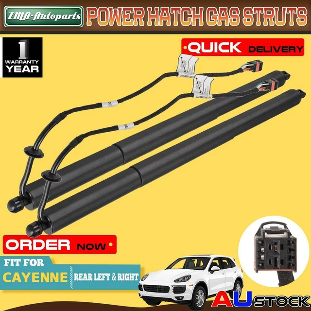 2X SPINDLE DRIVE Power Hatch Tailgate Gas Struts for Porsche Cayenne ...