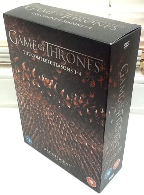 Game Of Thrones Complete Seasons 1 4 Dvd Box Set Official Uk Hbo