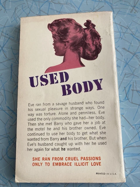 PASSIONATELY YOURS, EVE vintage sleaze paperback gga MIDWOOD rader $60. ...
