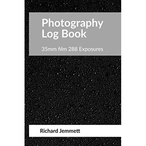 PHOTOGRAPHY LOG BOOK: For 35mm Film Cameras: 288 exposu - Paperback NEW ...