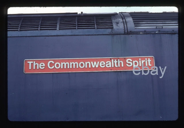 ORIGINAL SLIDE BR Class 47 ~ 47555 Liverpool Lime St Aug82 1E94 08.05 ...