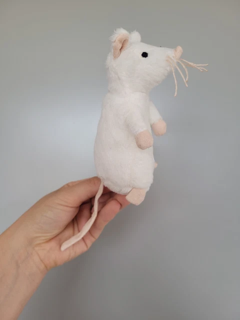 IKEA 5& GOSIG Mus White Mouse Soft Toy Plush Stuffed Animal Rodent *No ...