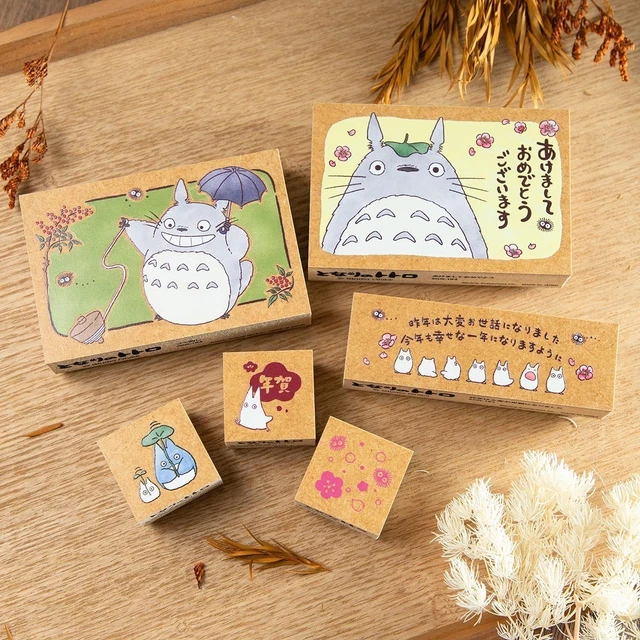 STUDIO GHIBLI MY Neighbor Totoro 2026 New Year's Stamps, Set of 6 NEW ...