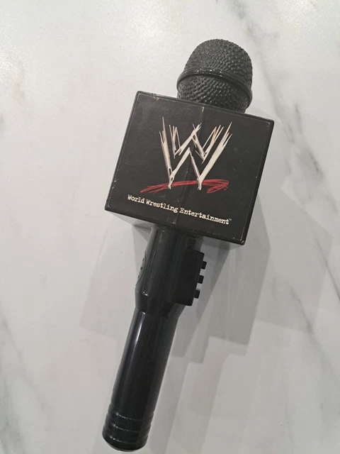 WORLD WRESTLING ENTERTAINMENT WWE Microphone Hulk Hogan RVD Voices 2002 ...