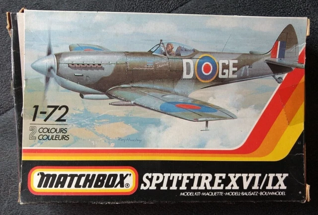 MATCHBOX PK-50 SPITFIRE XVI / IX Model Kit 1:72 Unbuilt £11.00 ...